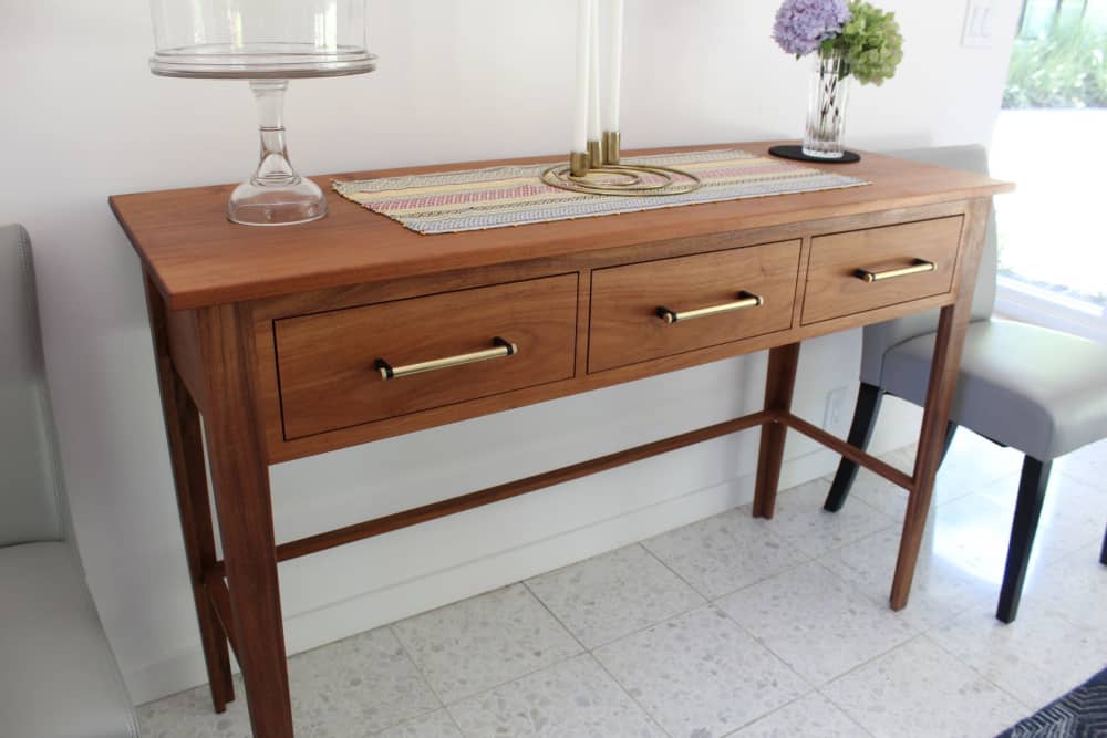 Contemporary Console Table by Davis Wood Design | Wescover Tables