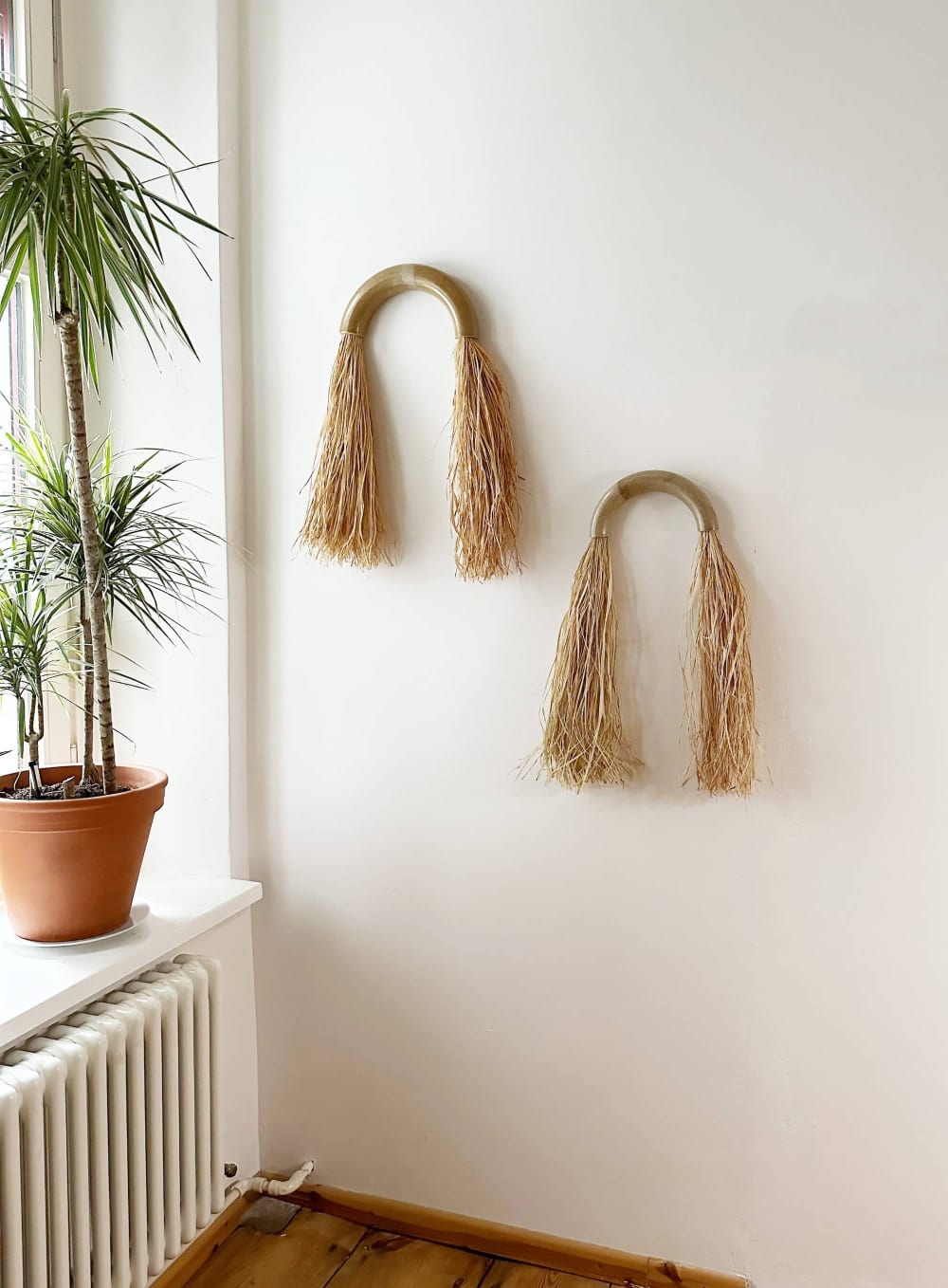 Ceramic Arch With Raffia | Beige | S by Dörte Bundt | Wescover ...