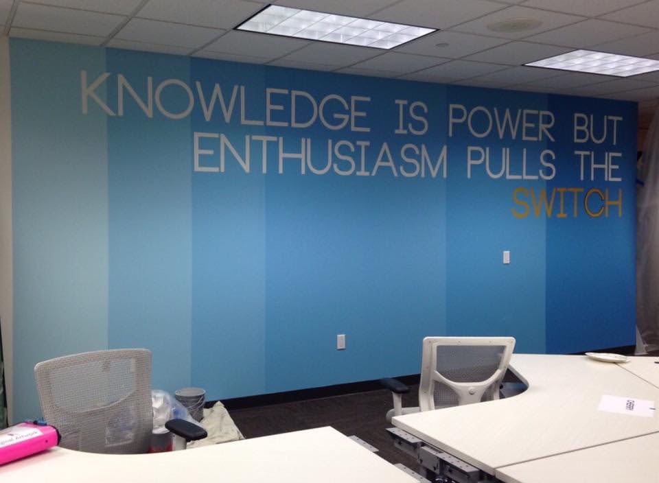 Lets Motivate The Employees Mural by Sheri Johnson-Lopez at 3100 ...