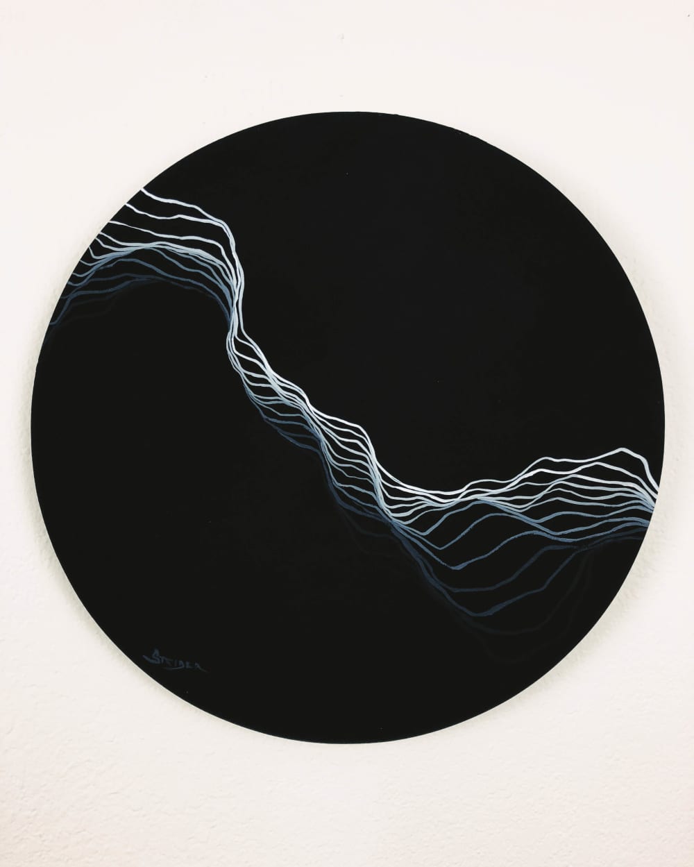 Dark Void Flow by Strider Patton | Wescover Paintings