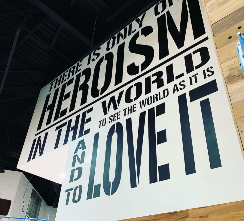 Heroism by The Hyste | Wescover Murals