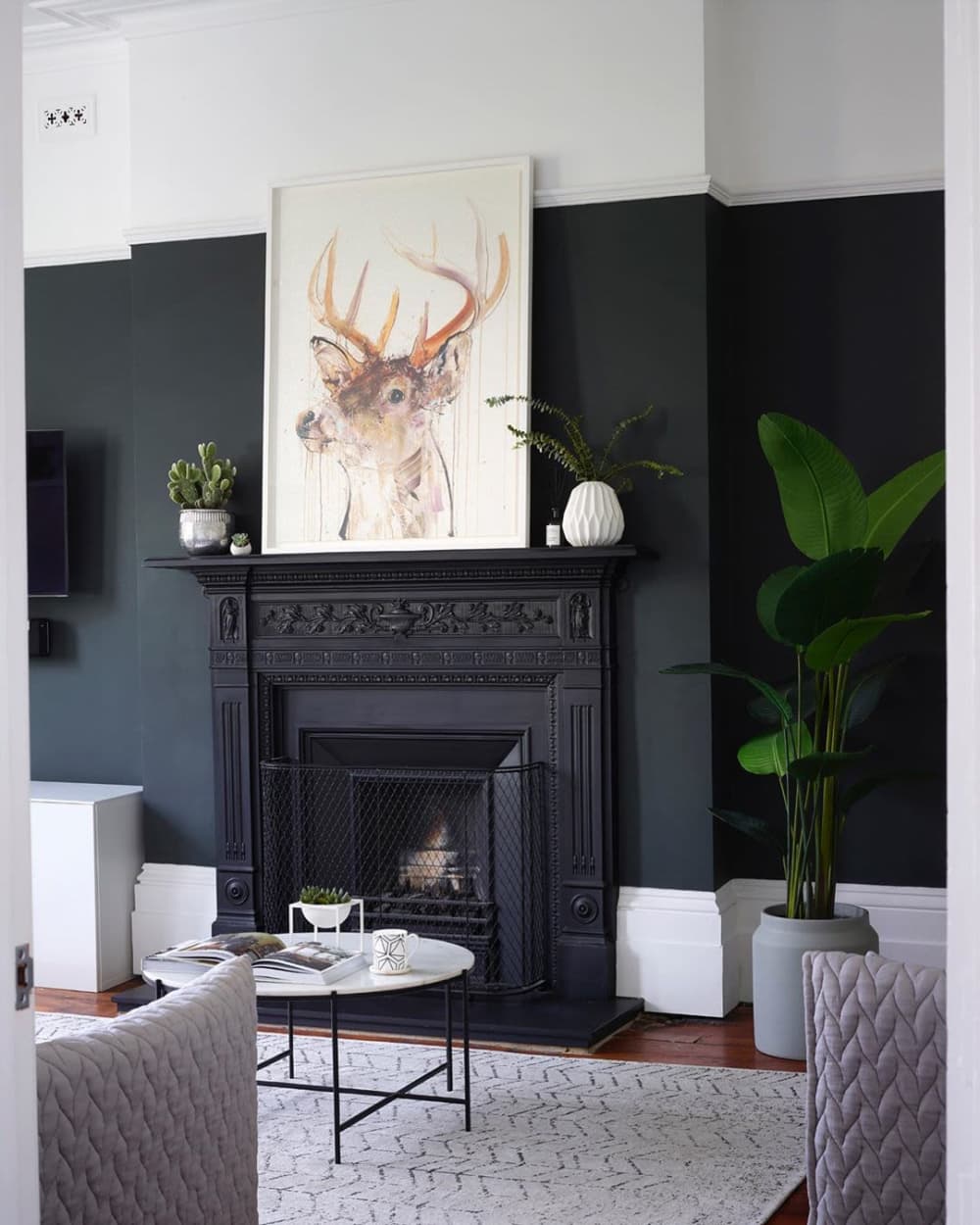 Stag V Diamond Dust Edition by Dave White | Wescover Paintings