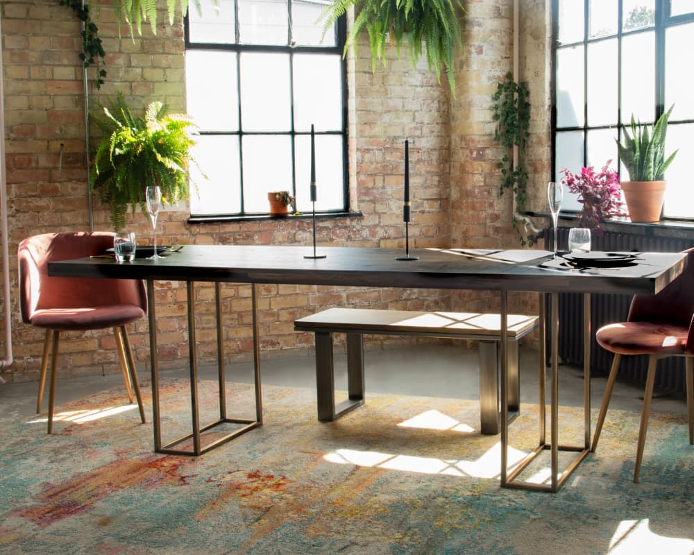Ebonised Boxcar Dining Table in our Showroom by L'atelier Mata ...
