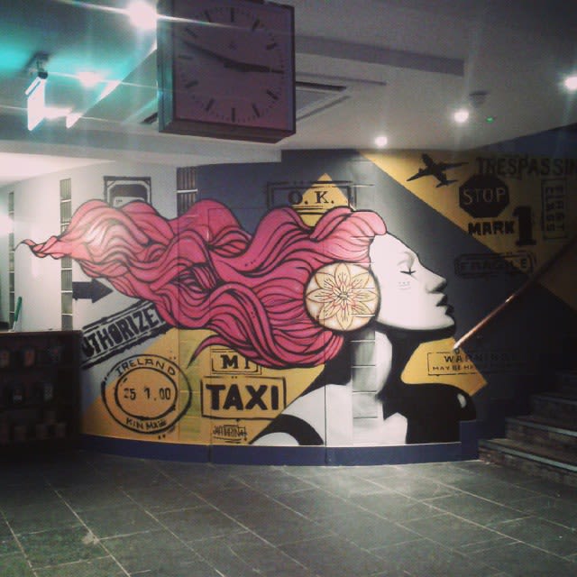 Oscars Cafe Bar Mural by KinMx at Oscars Cafe Bar, Dublin 7 | Wescover ...