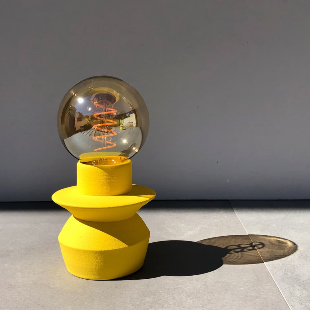 Zig Zag - Sunshine by niho Ceramics | Wescover Lamps