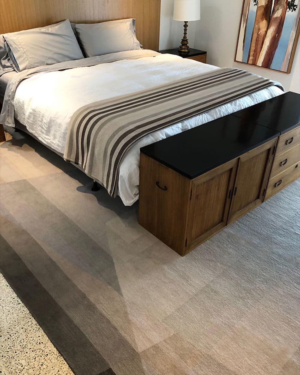 CUSTOM Geometric Multi Rug Project by Emma Gardner Design, LLC ...