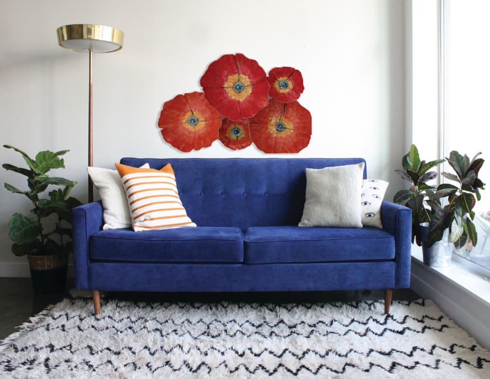 California Poppy 20” by Amy Meya | Wescover Sculptures