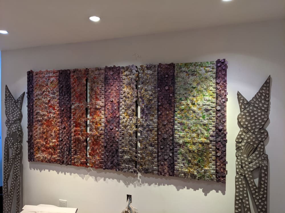 Black Monolithic Series by Garry Grant Studio | Wescover Mixed Media