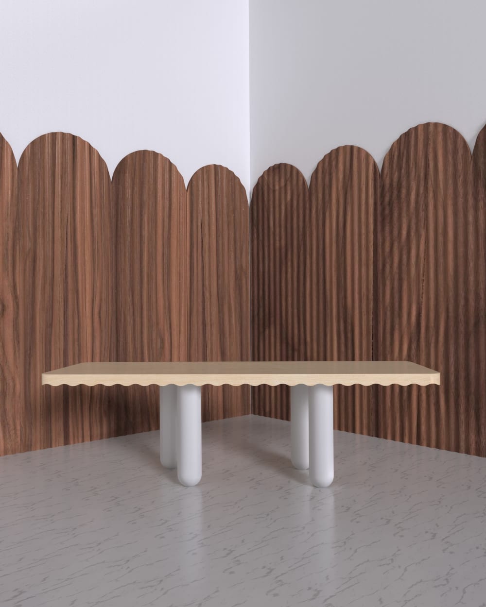 Walnut Veneer NAMI Interior Wall Panel by HACHI COLLECTIONS | Wescover ...