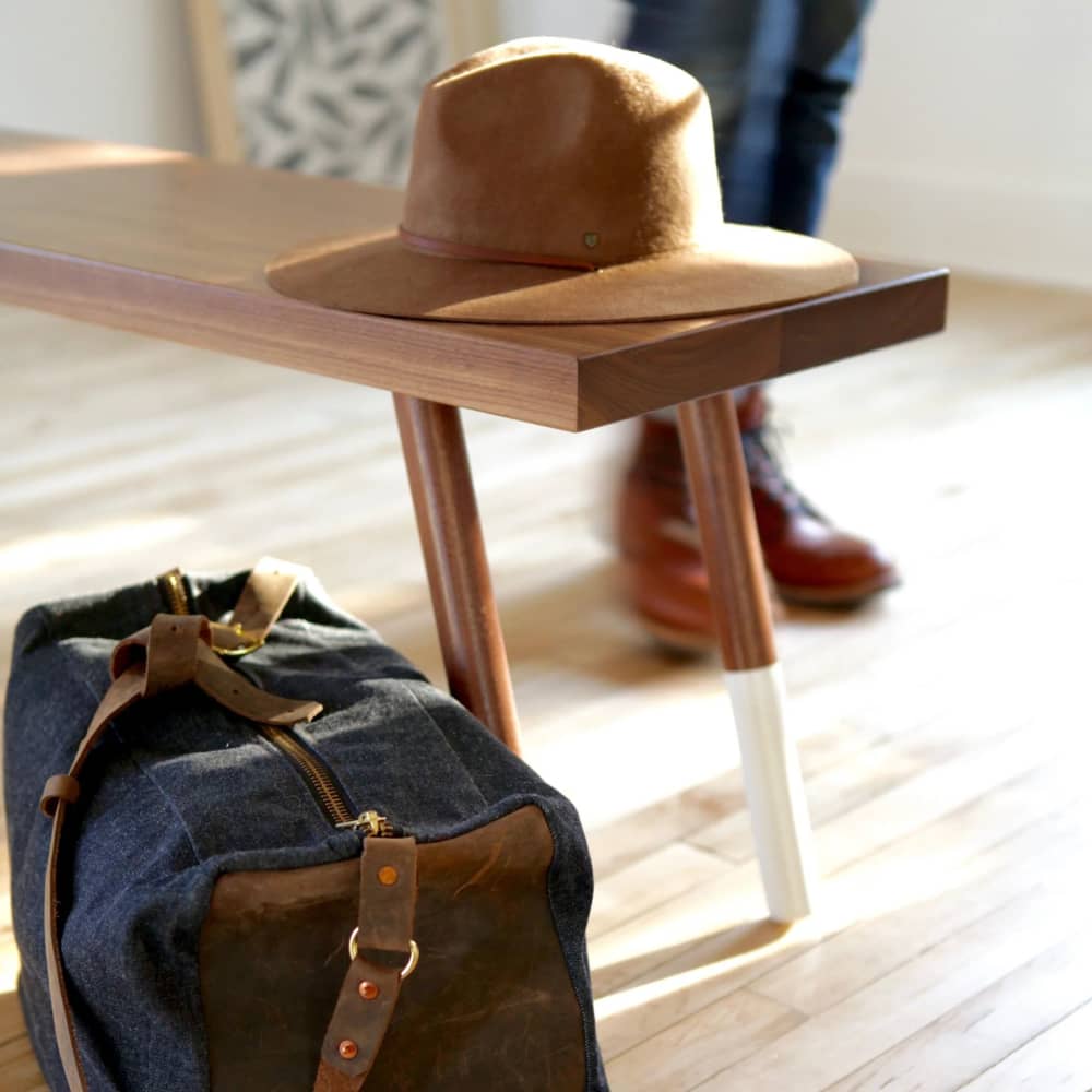 Long Bench by Solid Manufacturing Co. | Wescover Benches & Ottomans