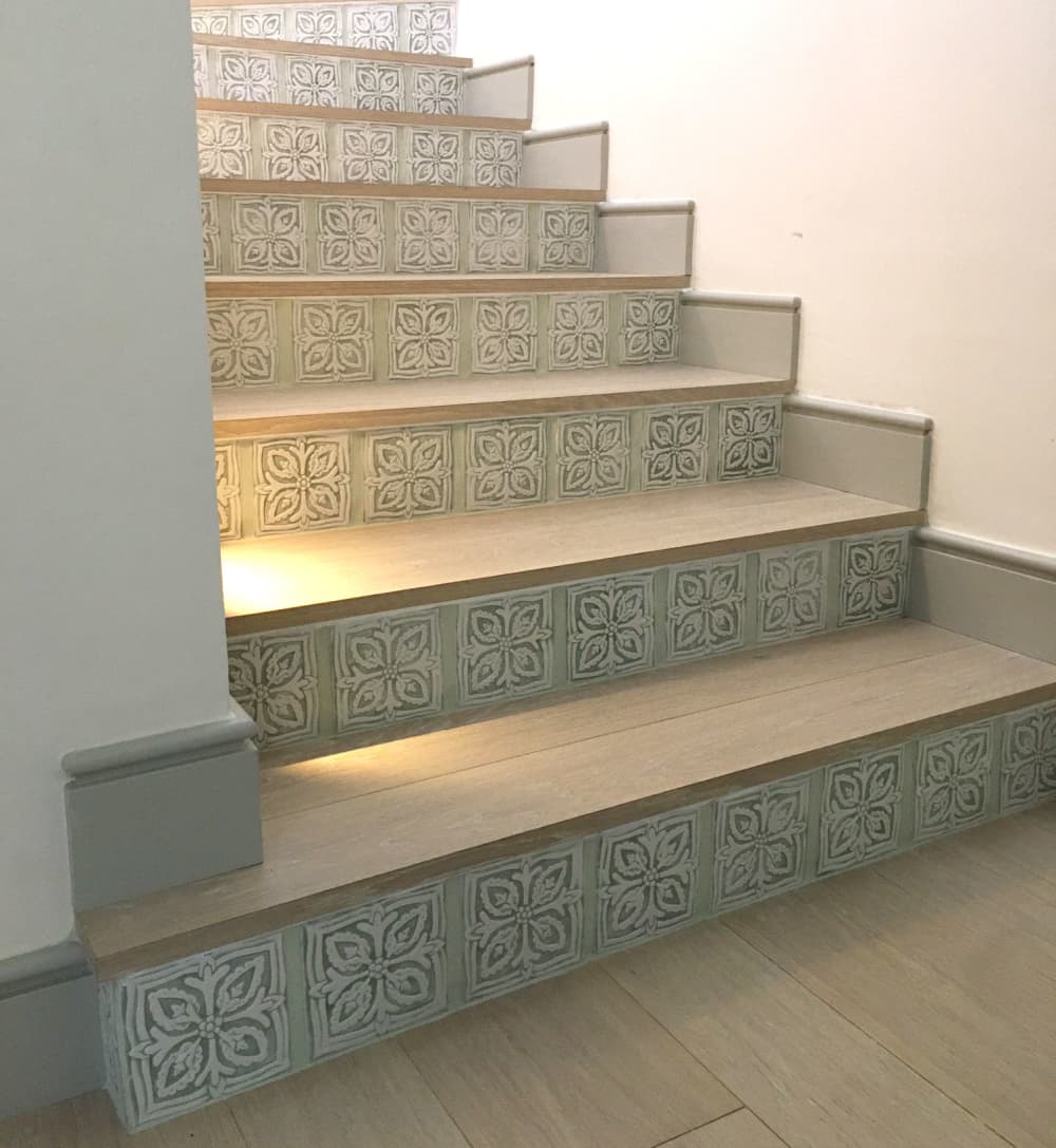 Handmade tile risers (1 tile) by GVEGA | Wescover Tiles