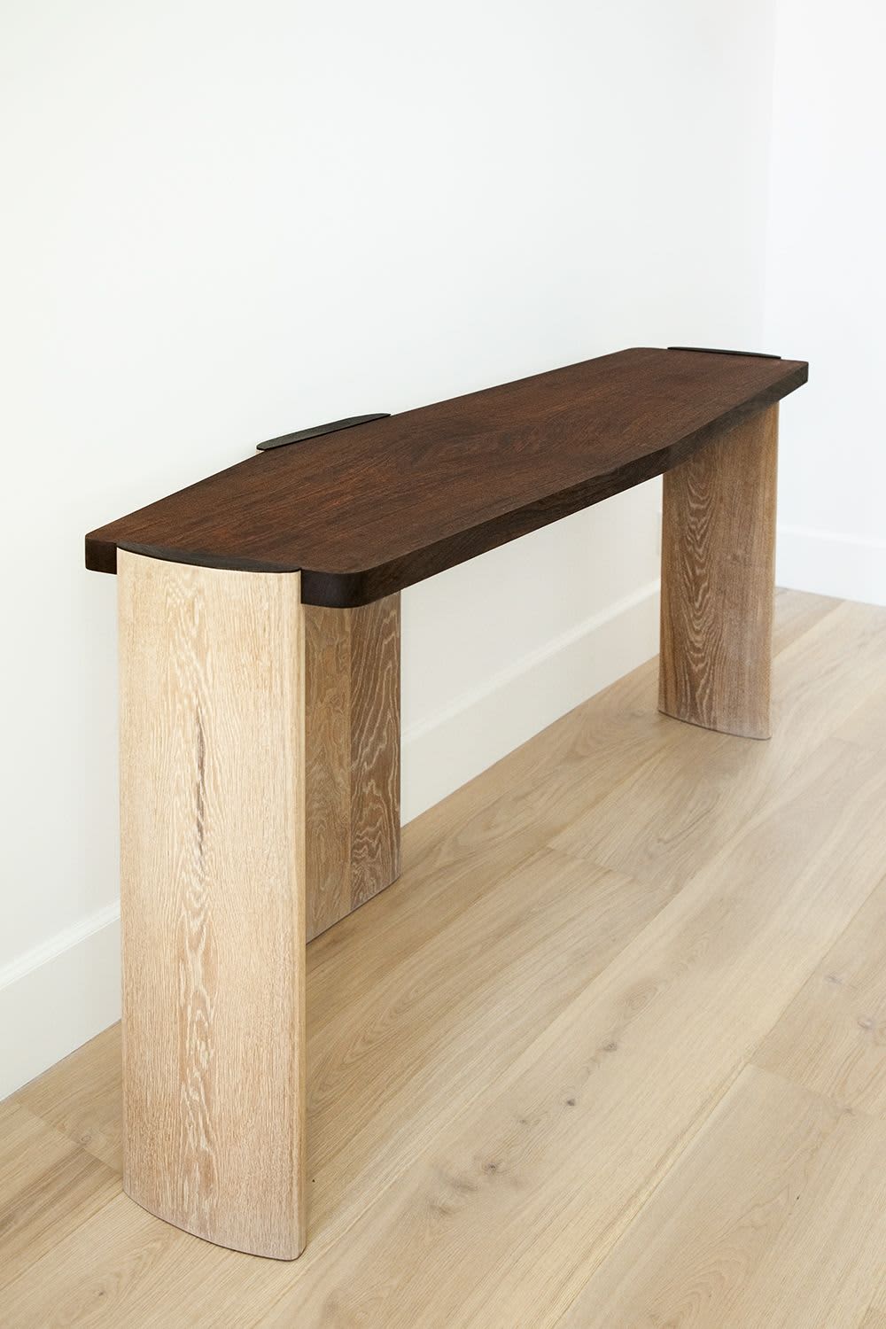 Sculpted Slab Console Table by Wooden Imagination | Wescover Tables