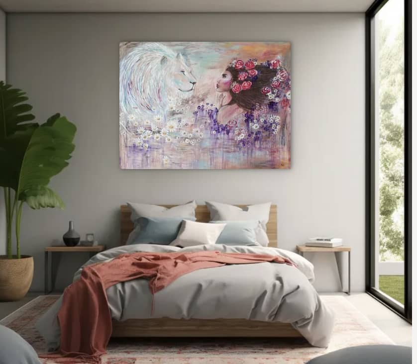 Yo soy luz divina, yo soy luz eterna by Elena Parau | Wescover Paintings