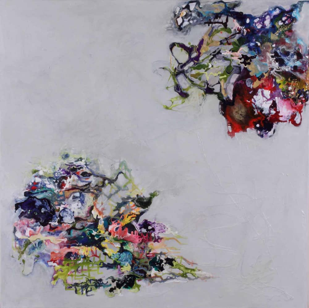 Uncharted Territory 1 Abstract Painting by Elyse Martin Large Abstract ...