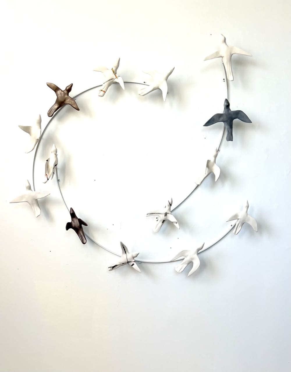 Flight Paths of Birds by Susan Hostetler Studio | Wescover Sculptures