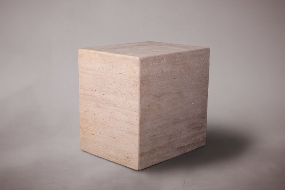 Travertine Nightstand. Travertine Bedside Table. Unique by HamamDecor ...