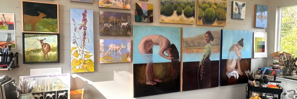 Kate Flores Studio - Mixed Media and Paintings | Wescover