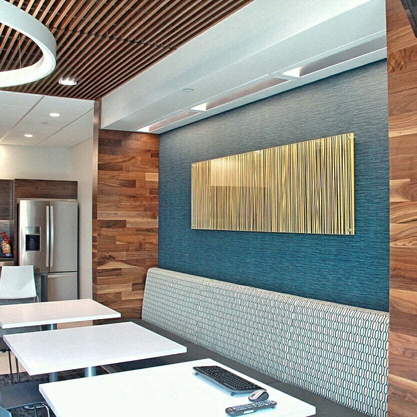 Mixed Media Art by Organik Creative at Lockton Dunning Benefits, Dallas ...