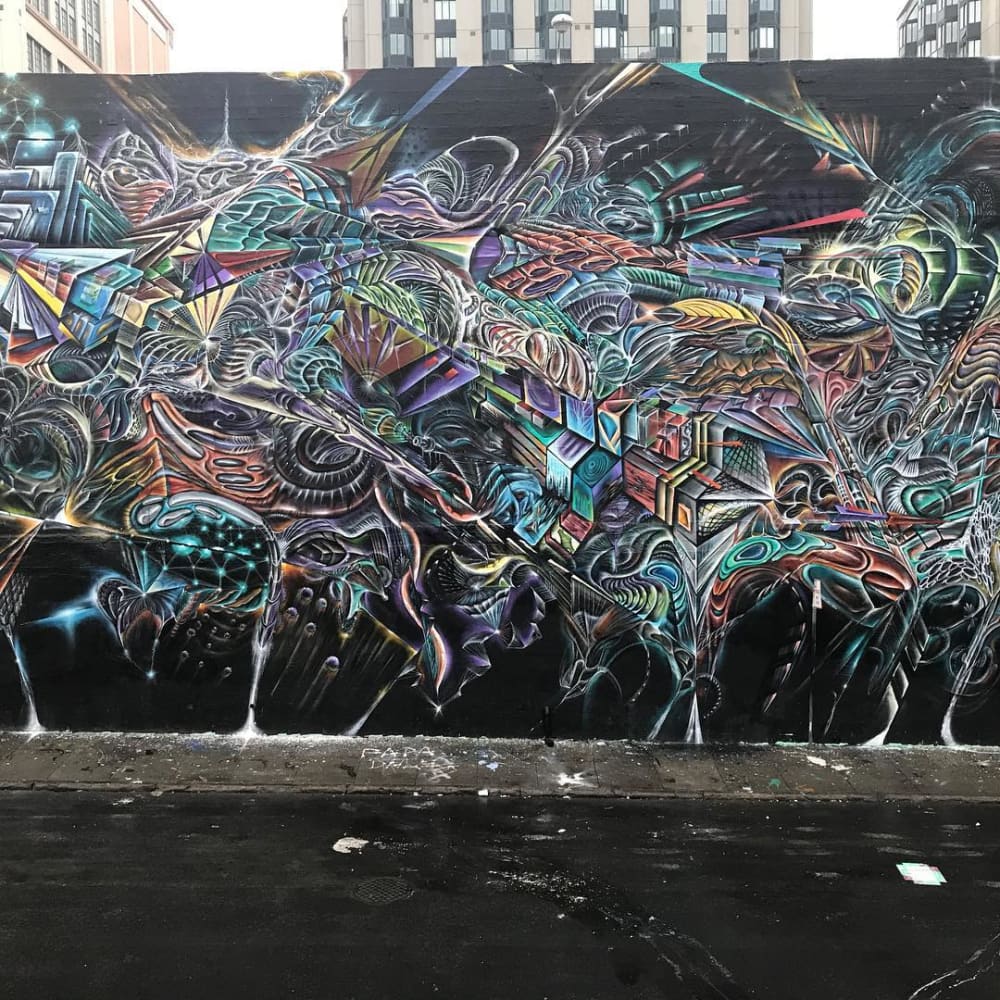 Great American Music Hall Mural by Max Ehrman (Eon75) at Great American ...
