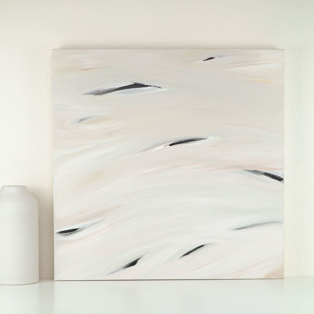 "Breeze" / 24x24 / Acrylic painting on canvas by Christy hy lee ...