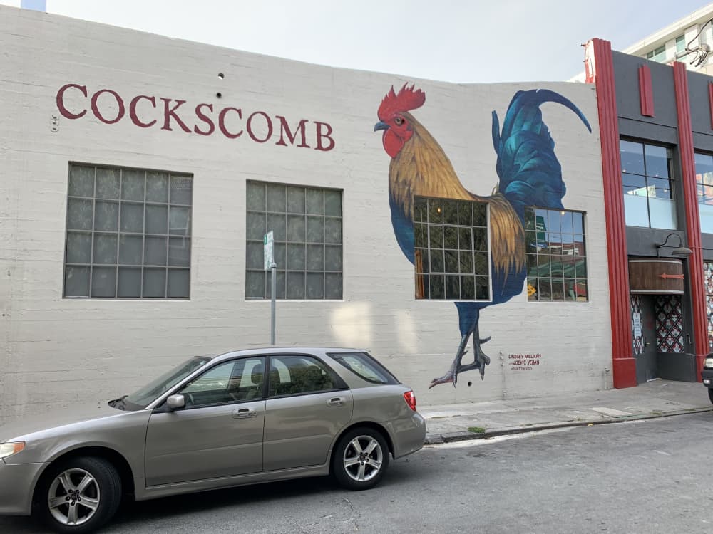 Cockscomb by Lindsey Millikan at Cockscomb Restaurant, San Francisco ...