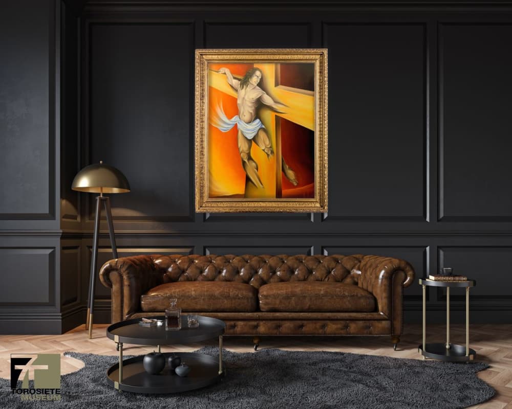 "NACIENDO", Oil on Canvas by Noel Suarez by Noel Suarez | Wescover ...
