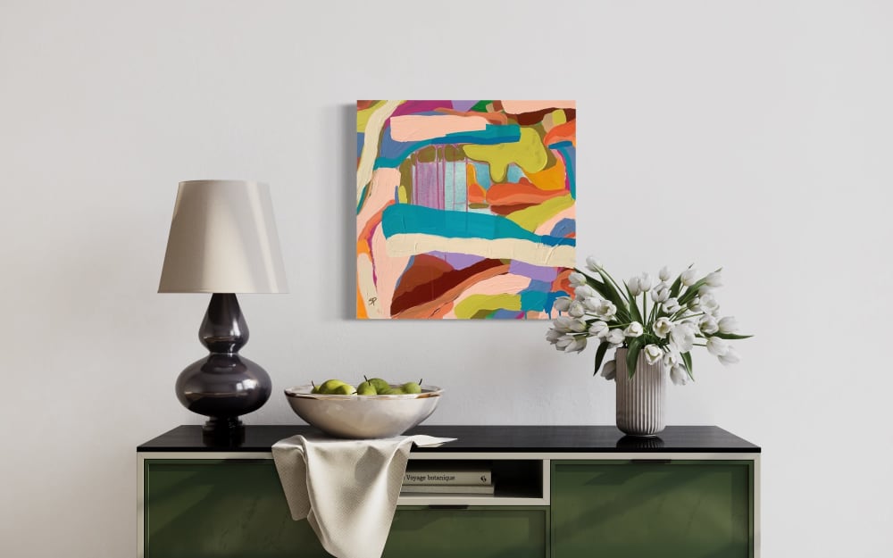 Deconstructed Landscape by Shiri Phillips Designs | Wescover Paintings