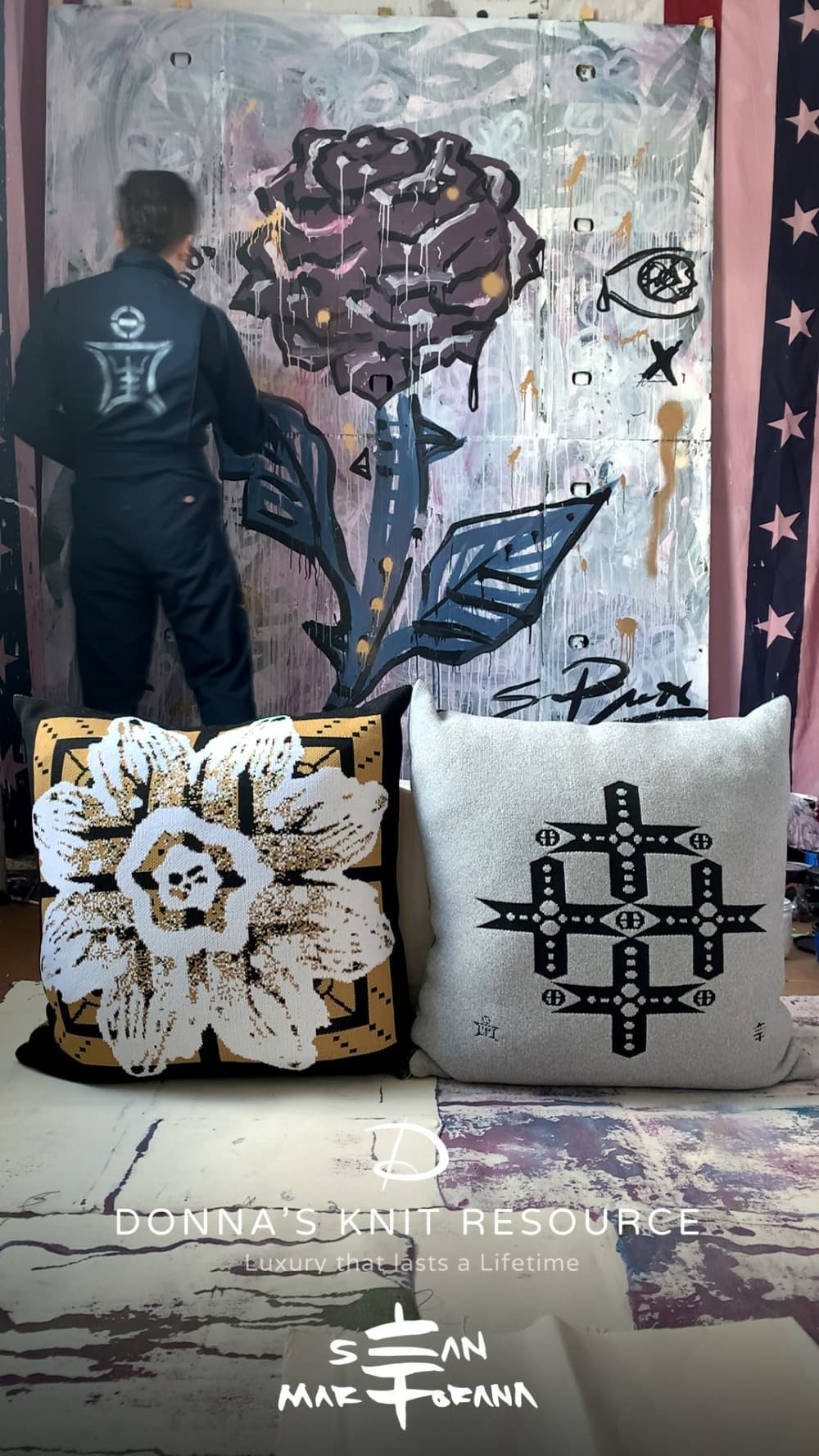 Luxury Knit Pillows by Sean Martorana at Philadelphia, Philadelphia ...