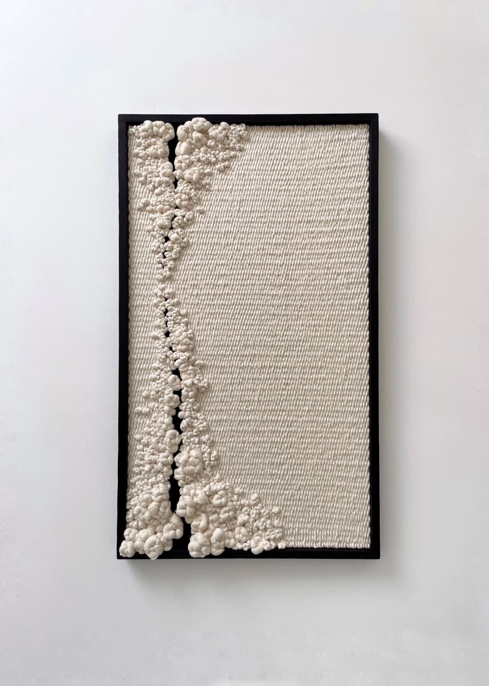Woven wall art frame (Gorge 001) by Elle Collins | Wescover Wall Hangings