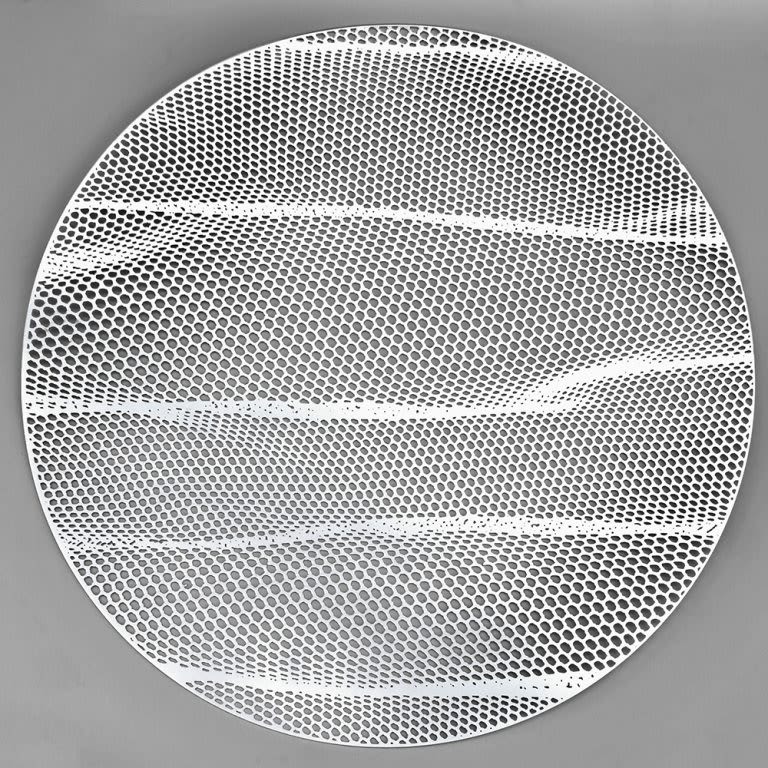 Moire Disc by Jessica Alpern Brown | Wescover Wall Hangings