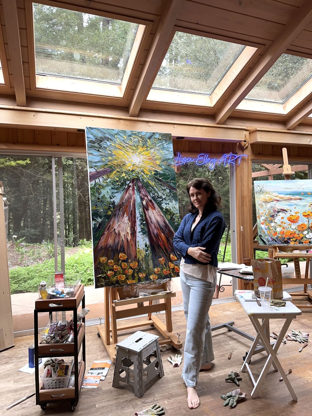 The Stillness That Made Me by Lisa Elley ART | Windswept Studio ...