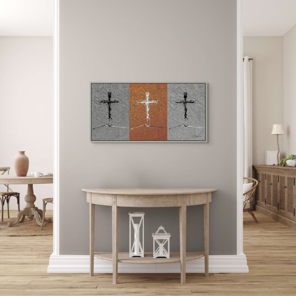 3 nails and a cross by Daniel | Wescover Art