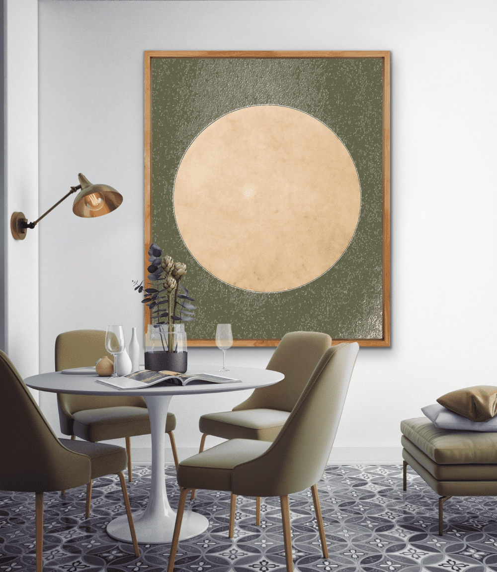 Moonlit Vista by Jacob von Sternberg Large Abstracts | Wescover Paintings