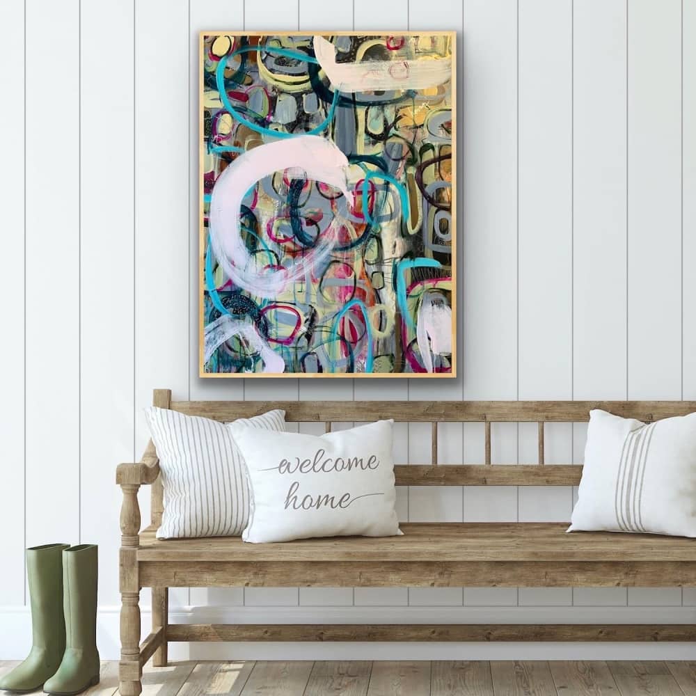Live Life Like A Libra 🔴 by Darlene Watson Abstract Artist | Wescover ...
