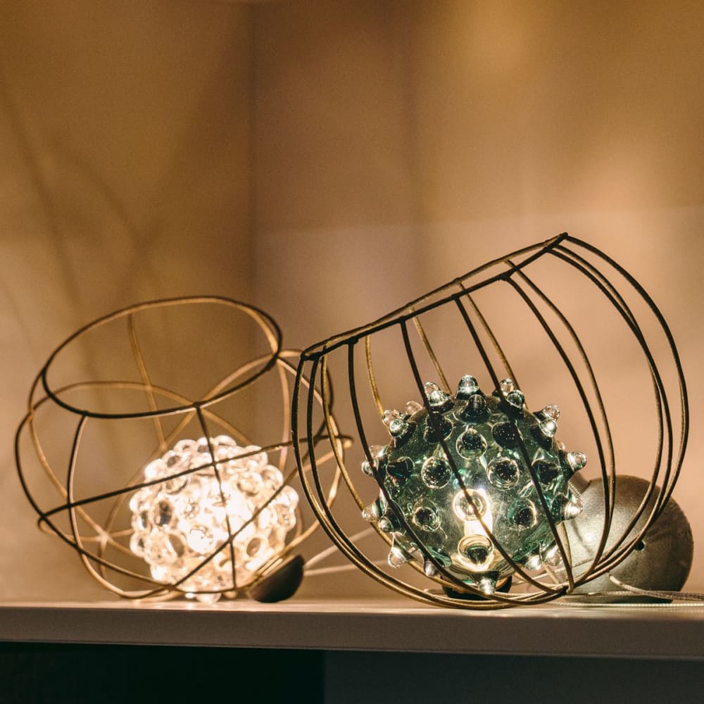 Glass Orbs Duo Table Lamp by Claudine Gevry Studio at Umbra & Lux ...