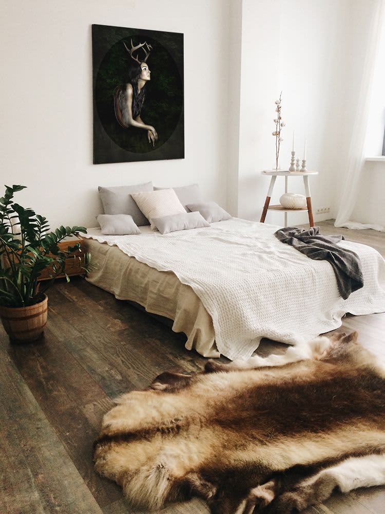 The Horned Deity by Alice Zilberberg at Forest Hill, Toronto | Wescover ...