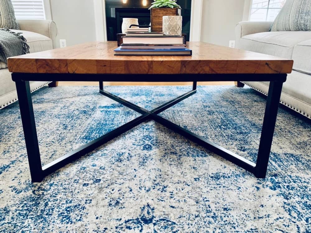 The Campbell Coffee Table by The Strong Oaks Woodshop | Wescover Tables