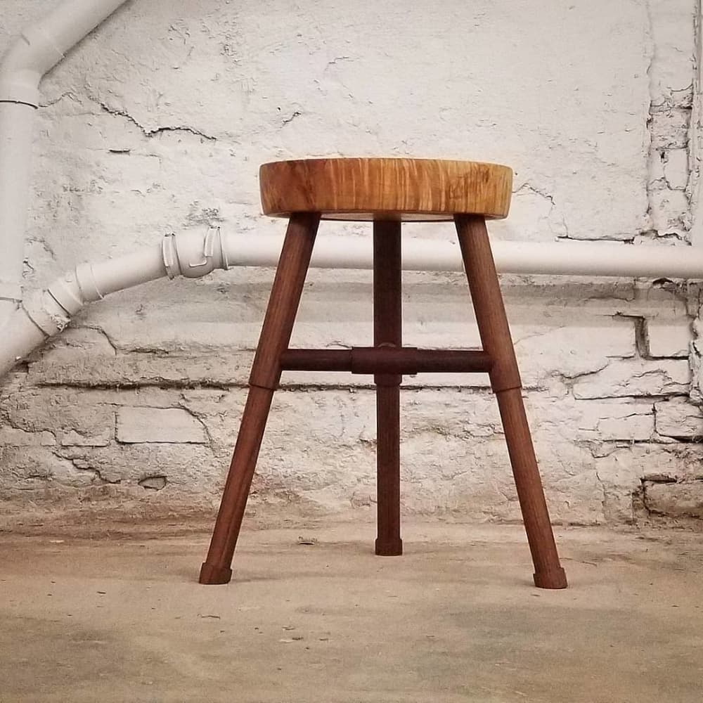 Hazel Stool by Oxford Street Furniture at Private Residence ...