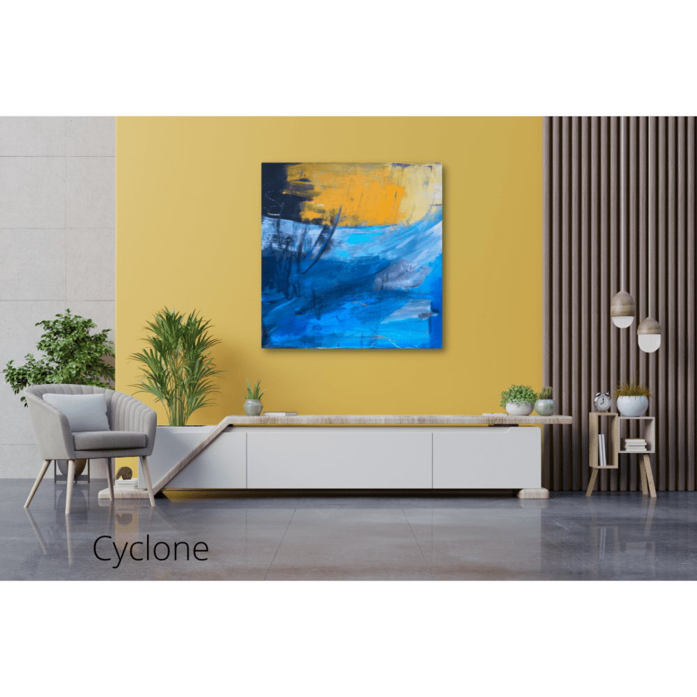 Cyclone-Original Artwork by Christiane Papé | Wescover Paintings