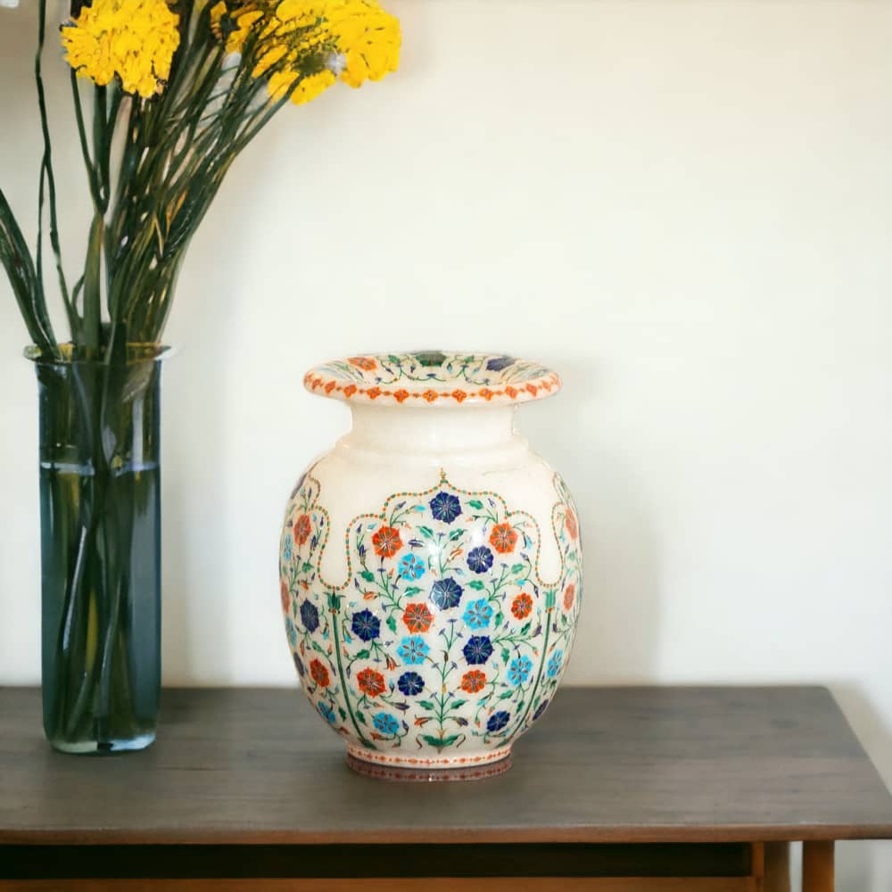 Handmade marble vase, marble vase, One-of-a-kind marble by Innovative ...