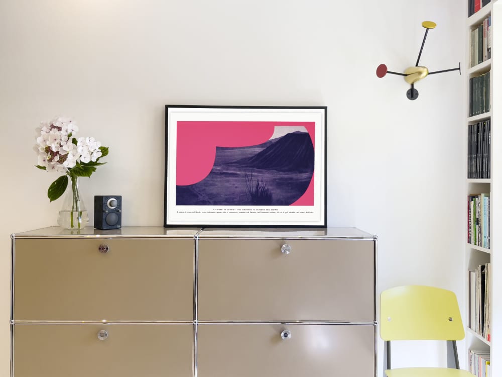 Sea of Sand – Collage and digital print on fine art paper by Paolo ...