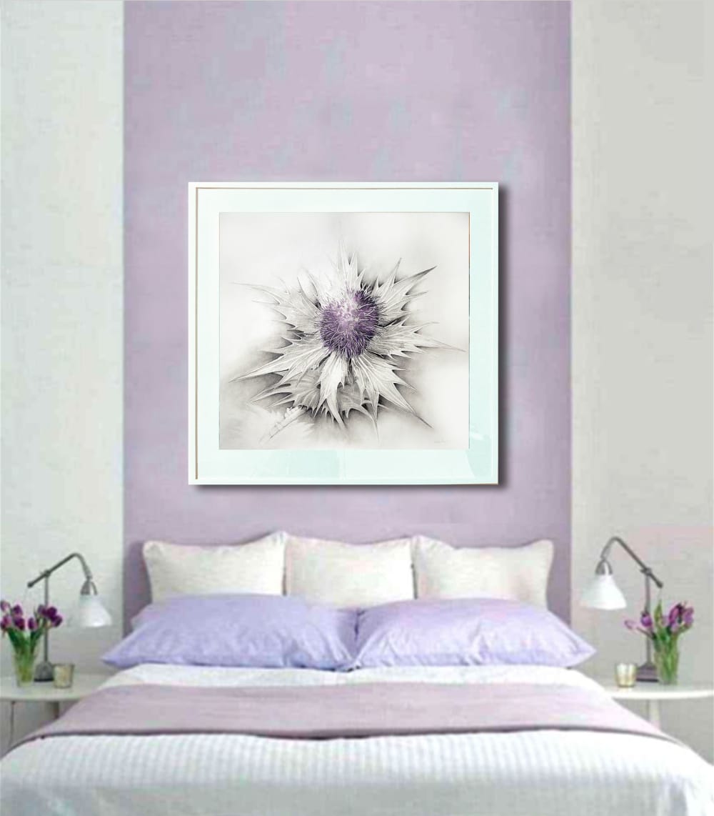 Lavender Thistle by Katherine Baronet at Lisa Bennett Salon, Dallas ...