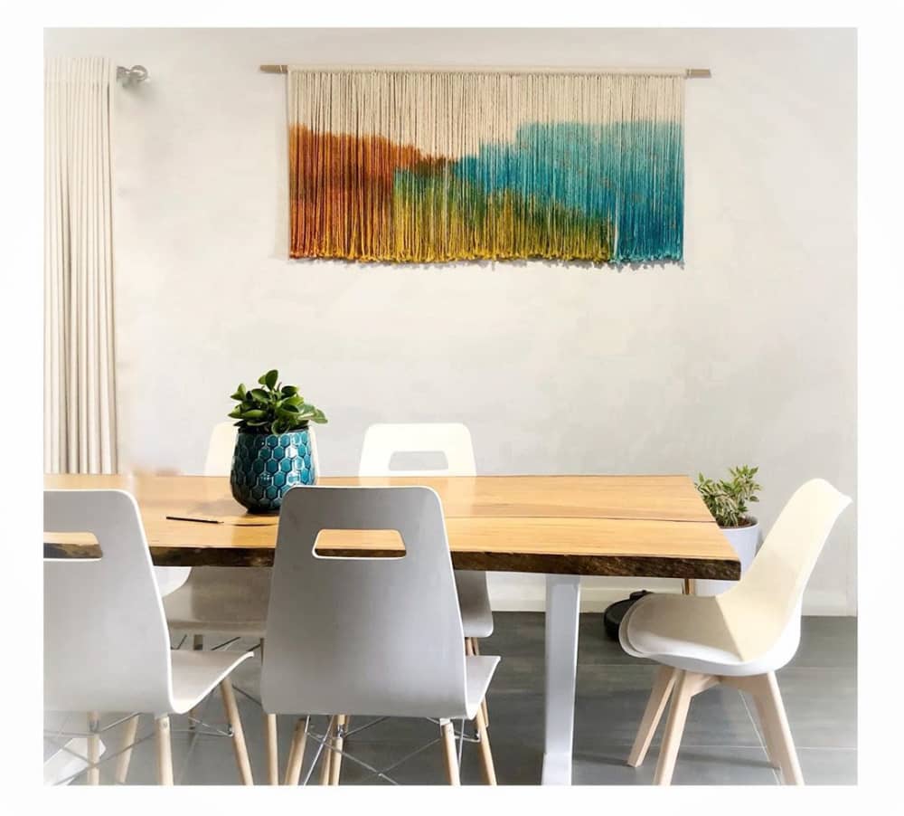 Custom Wall Hanging by Creating Knots by Mandy Chapman | Wescover Wall ...