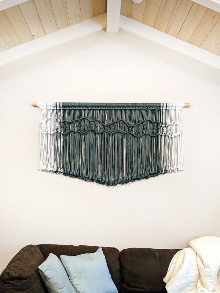 Bailey - custom wall hanging by Q Wollock | Wescover Wall Hangings
