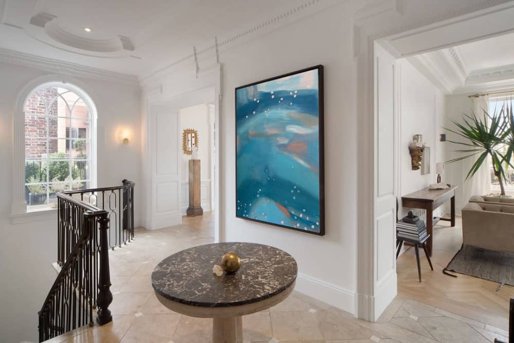 Blue Landscape by Angela Warren | Wescover Paintings