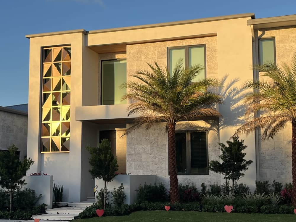 Custom aluminum exterior privacy screen by Avidon Design | Wescover ...