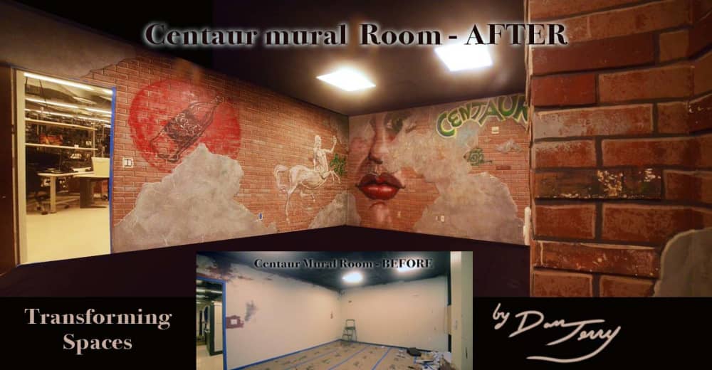 Urban Funk Game Room mural by Dan Terry at Centaur Technology Inc ...