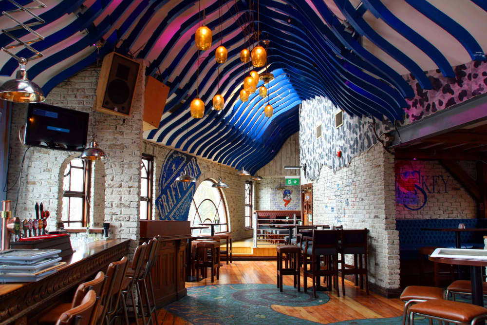 The Barge Murals by Fran Halpin Art at The Barge Gastro Bar, Baile Átha ...