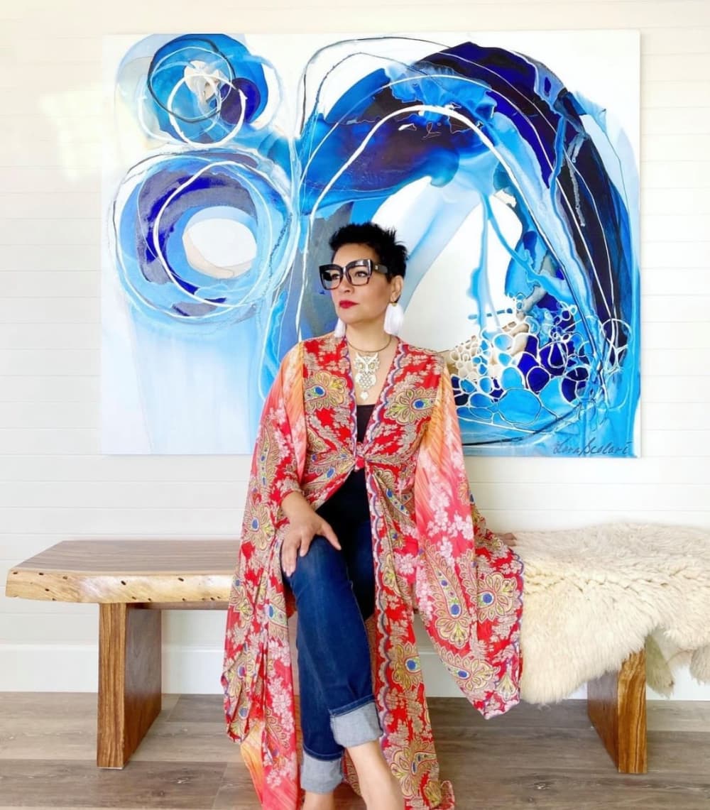 Lara Scolari Original Artwork, Fluid II by Lara Scolari | Wescover ...