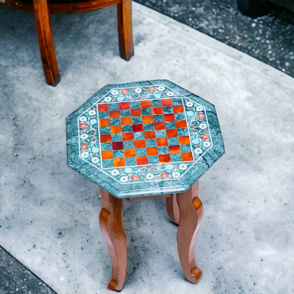 Marble chess table, Luxury chess table, Handmade chess table by ...